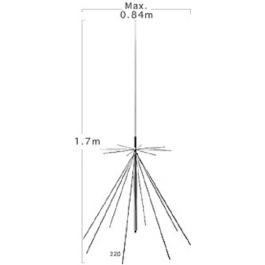 Diamond D-3000N Super Discone Antenna